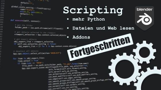 Scripting Addons Blender 3d School